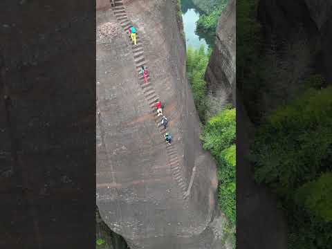 80 degree steps of Guangdong Province's military fortress#Shorts #amazingchina