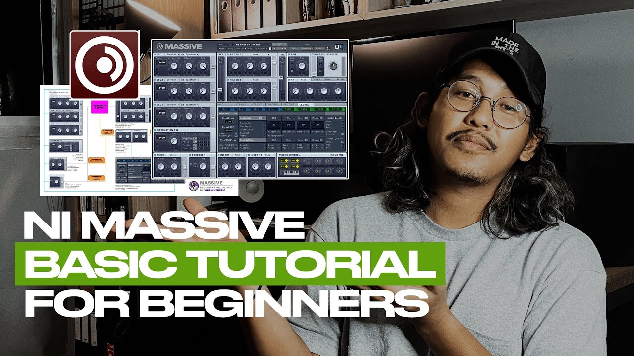 Native Instruments Massive Wavetable Synth Tutorial For Beginners