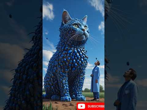 Cat covered in Blue Beetles #cat #funny #animals #memes #cute #animals #funnyanimal