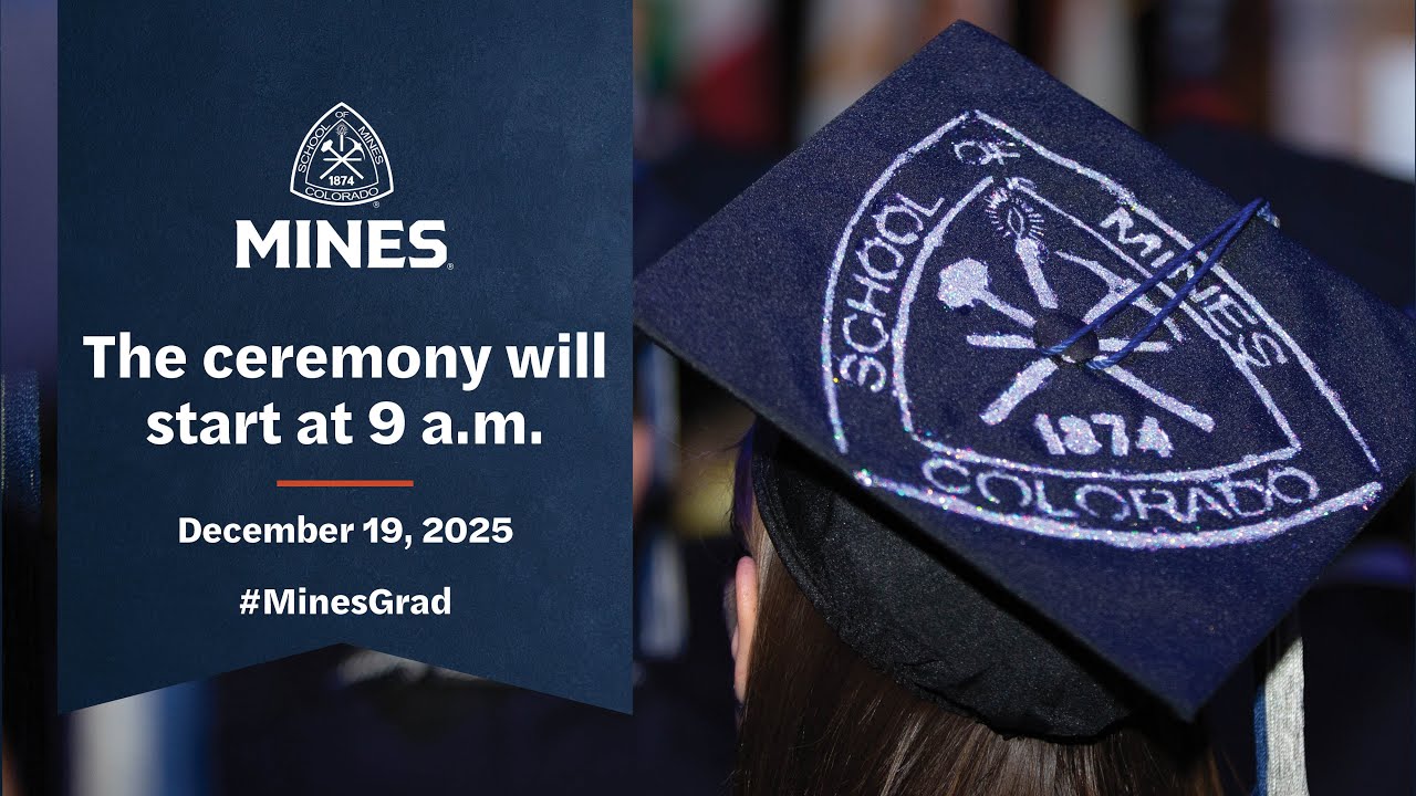 Mines Undergraduate Commencement - December 2025