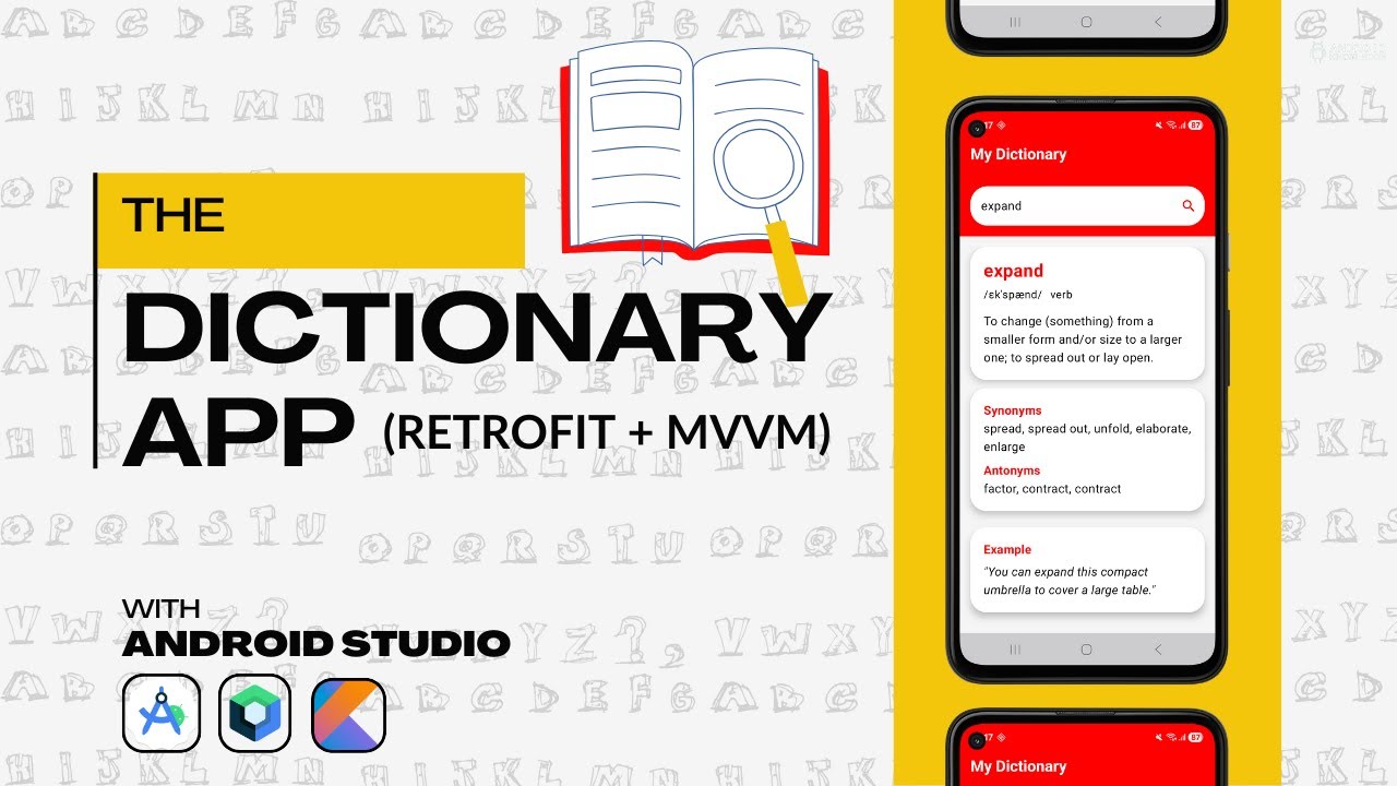 Build a Dictionary App in Android | MVVM + Retrofit + API | Step-by-Step Tutorial