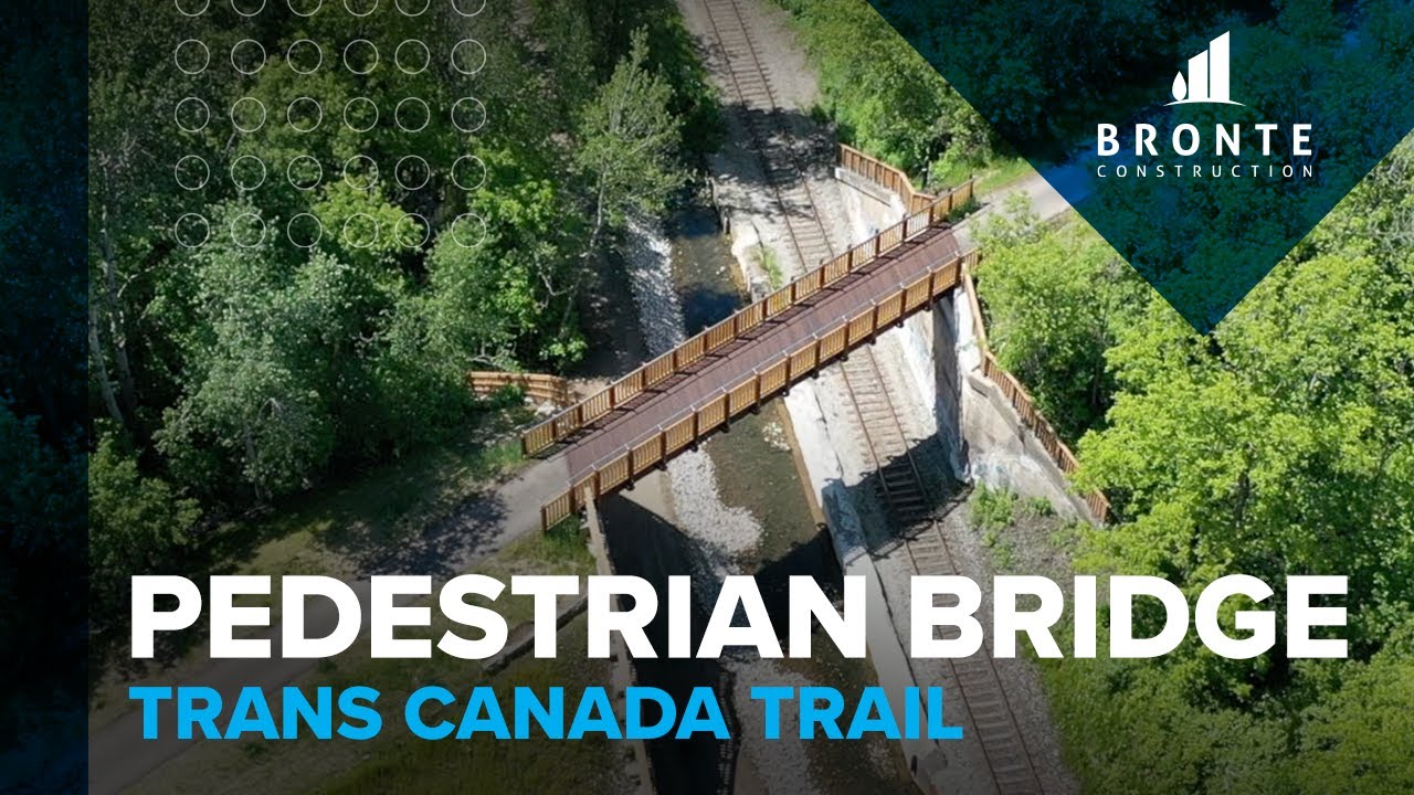 Trans Canada Trail | Pedestrian Bridge | Bronte Construction