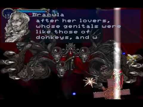 That part of SOTN where Dracula quotes The Bible