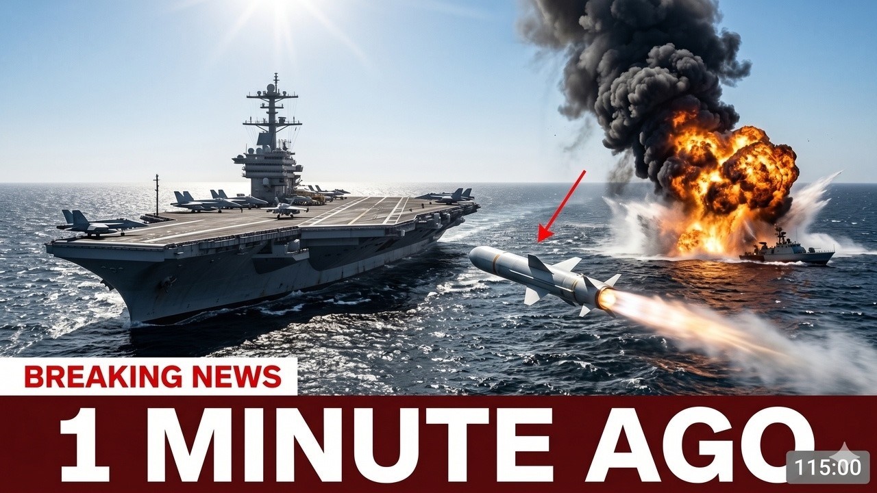Iran Launched First — The USS Nimitz Response Left the Regime Silent Forever!