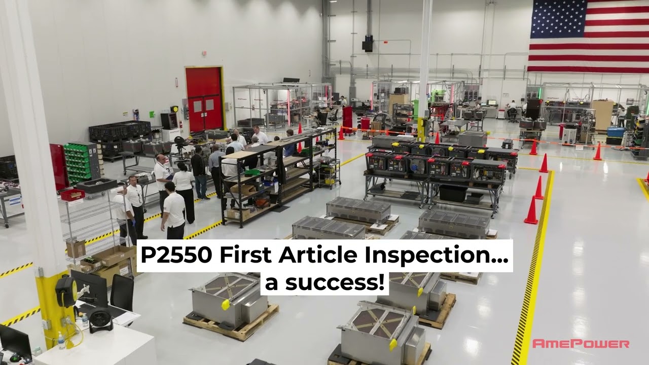 LA Metro - AmePower First Article Inspection of P2550 APPROVED