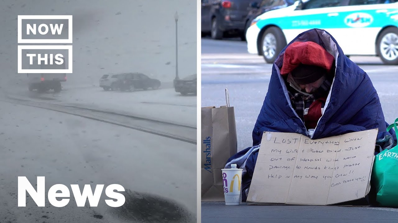 How Homeless People Survive the Polar Vortex and How to Help | NowThis