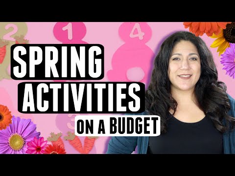 Easy Spring Activities for Preschoolers, Toddlers & Kindergarten / LEARNING