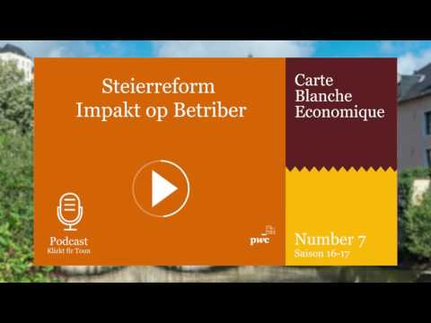 Steierreform - Impakt op Betriber - Carte Blanche, Season 2016-17