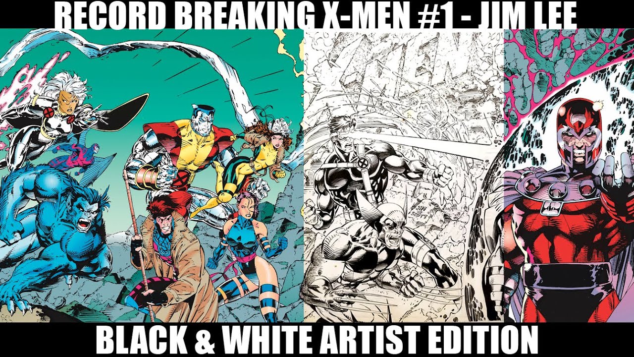 Art of the Record Breaking X Men #1 | Jim Lee, Scott Williams, & Chris Claremont Artist Edition
