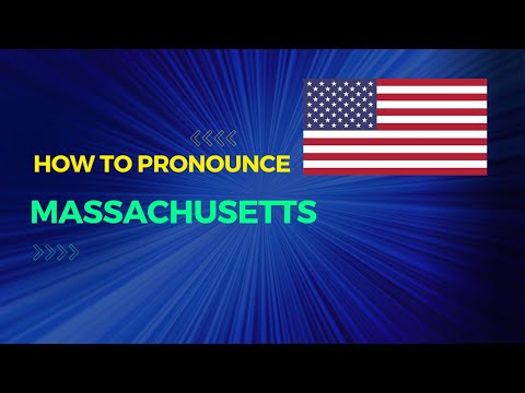 How to Pronounce Massachusetts in English Correctly | #massachusetts