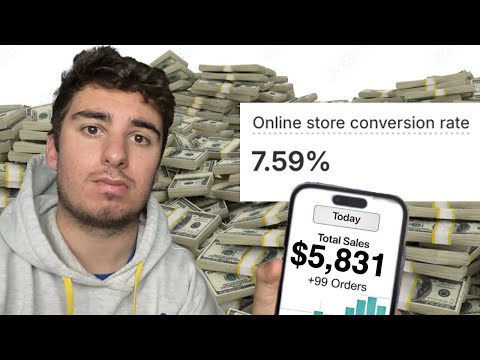 How To Get a 5-8% Conversion Rate | Shopify Dropshipping 2024