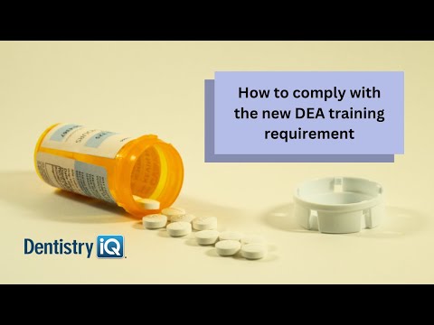 How to comply with the new DEA MATE 8-hour opioid training requirement