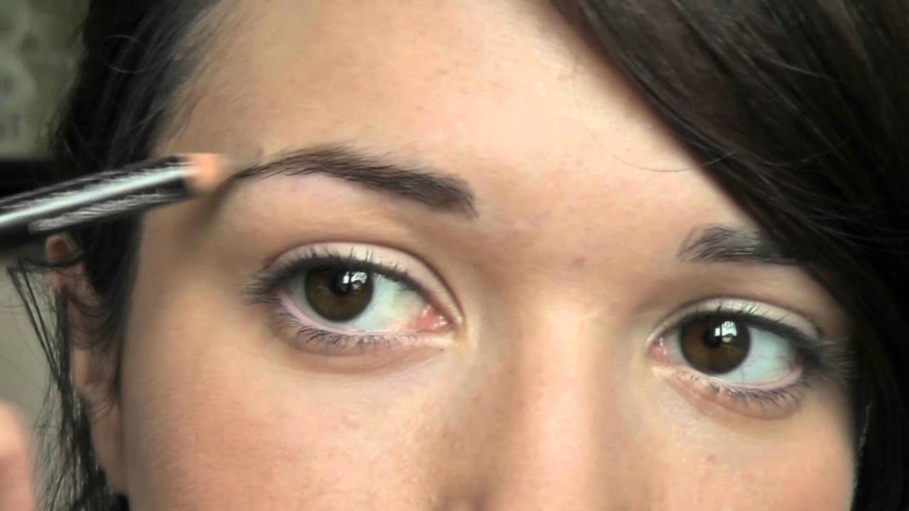 Make-up For Beginners - How to Shape/Fill The Brows Step 11