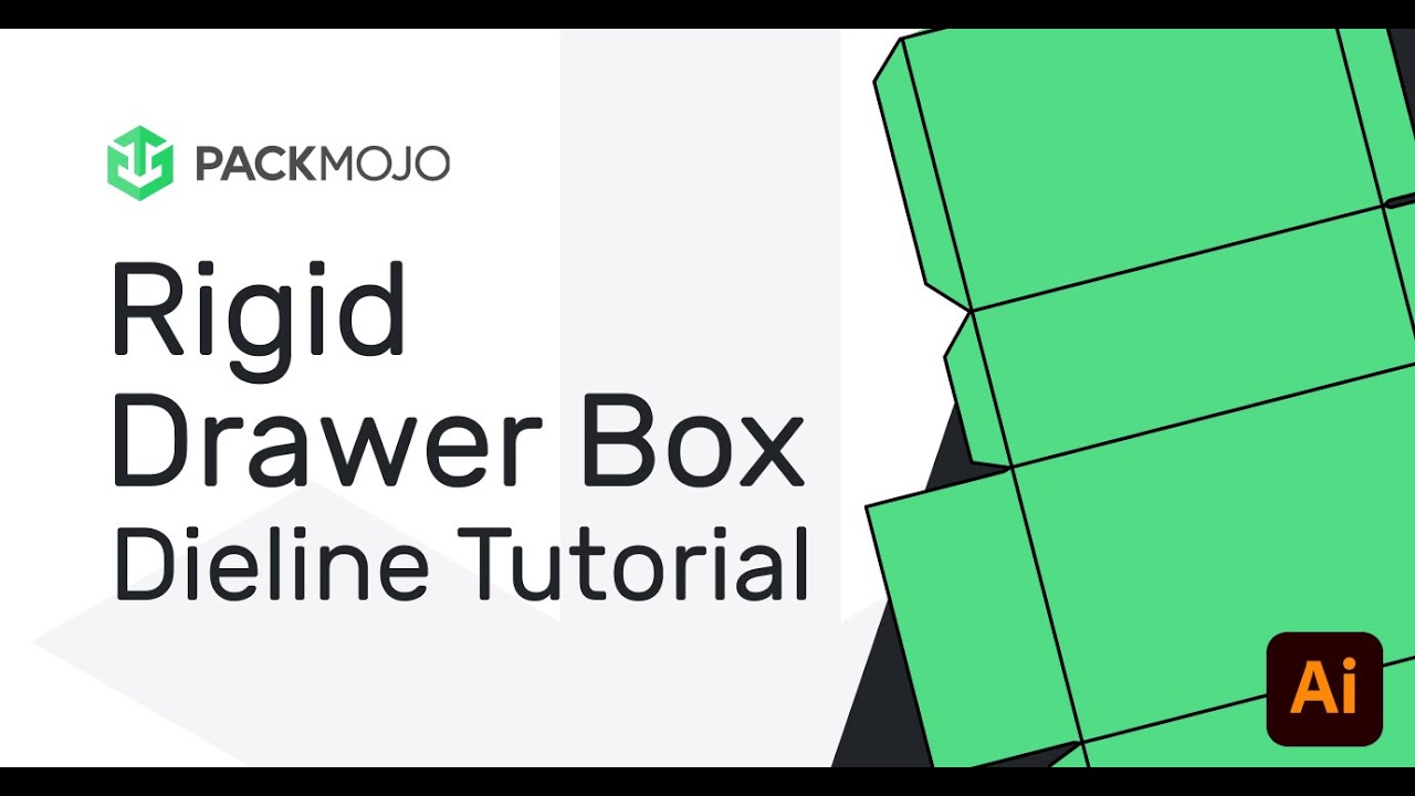 How to Design on a Rigid Drawer Box Dieline | Packaging Design 101