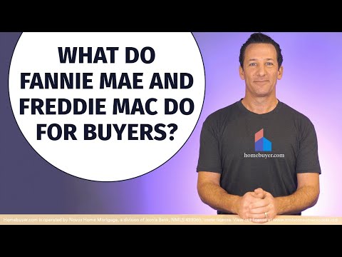 What Do Fannie Mae & Freddie Mac Do?