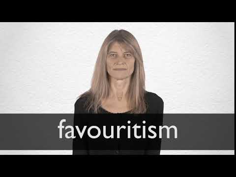 FAVOURITISM definition and meaning | Collins English Dictionary