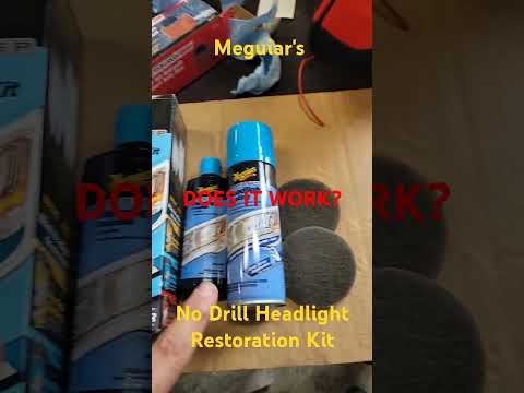 Does the Drillless Meguiar's Headlight Restoration Kit Work?