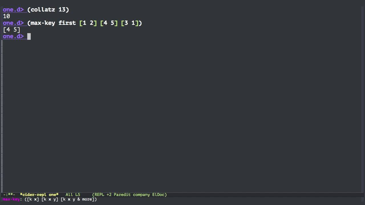 Clojure basic five 08