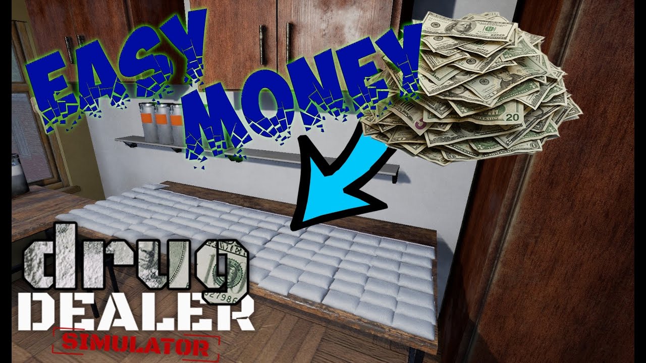 Easy Cash Cocaine Recipe (Drug Dealer Simulator Gameplay)