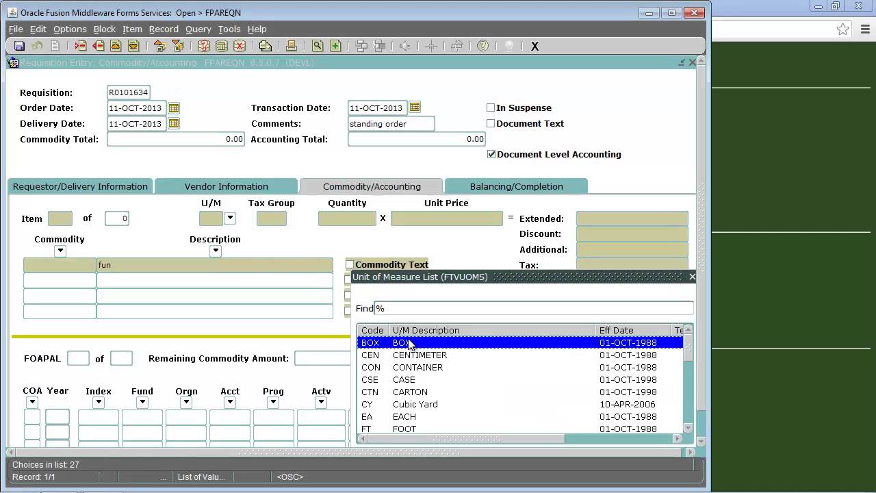 Requisition Form Tutorial