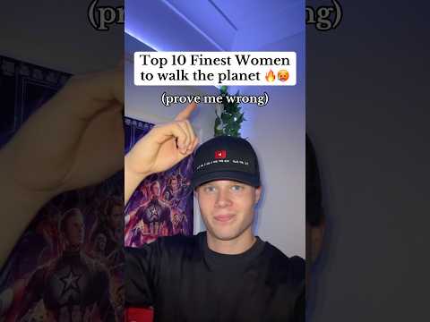 Top 10 hottest female celebrities in the world π₯΅ The LAST ONE will SHOCK you π