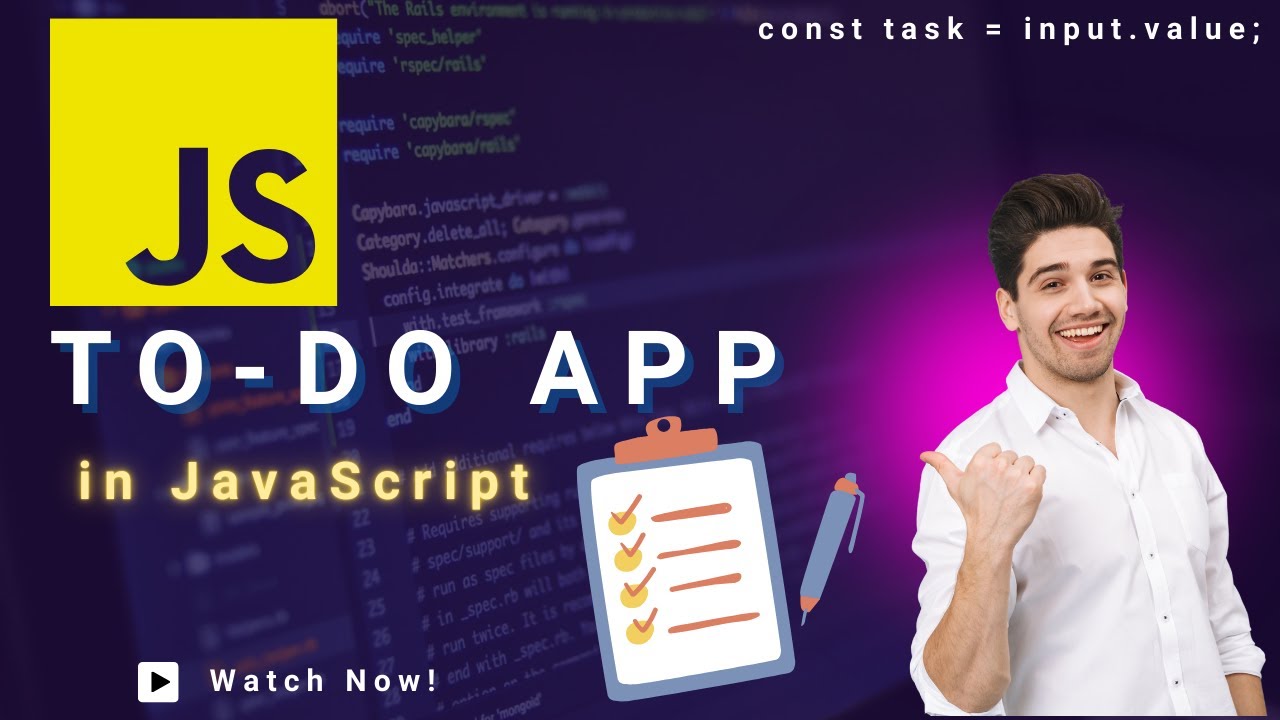 Build a To-Do App with Vanilla JavaScript (Step by Step, 2025)