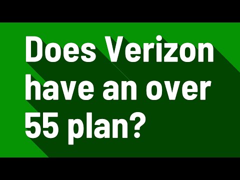 Does Verizon have an over 55 plan?