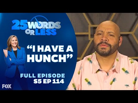 Ep 114. "I Have a Hunch" | 25 Words or Less Game Show - Full Episode: Dan Bucatinksy vs Colton Dunn