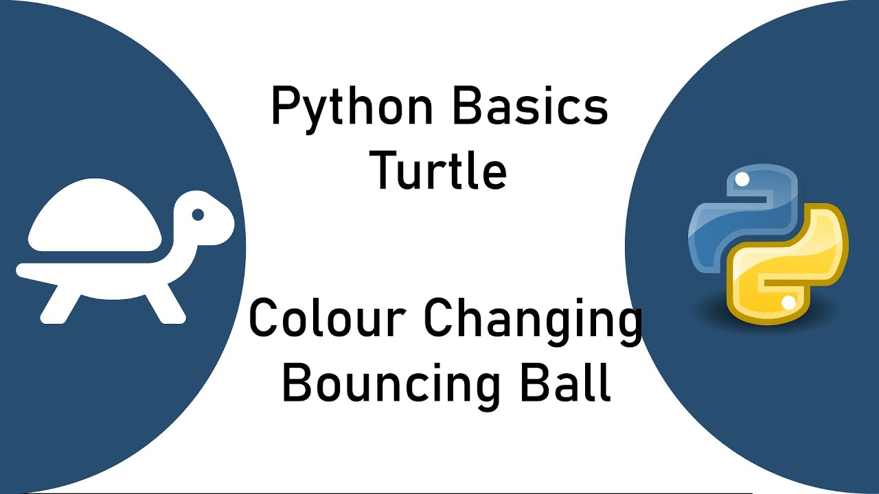 Python Turtle Basics - The Bouncing Ball