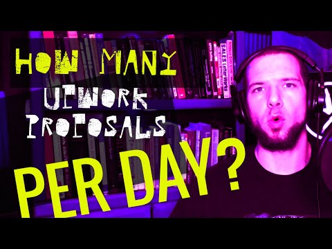 How Many Upwork Proposals Should You Send Per Day?
