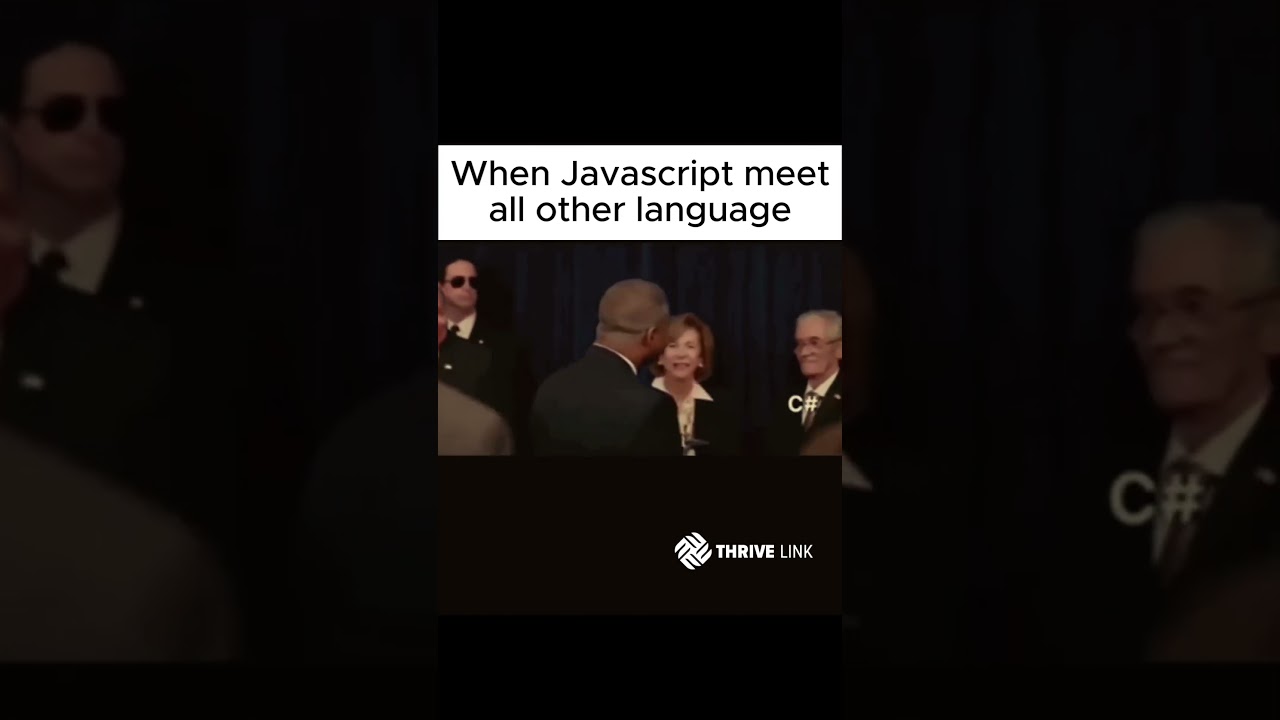 When JavaScript Meets Other Programming Languages! 😂 #javascript #codinglife #programming #coding
