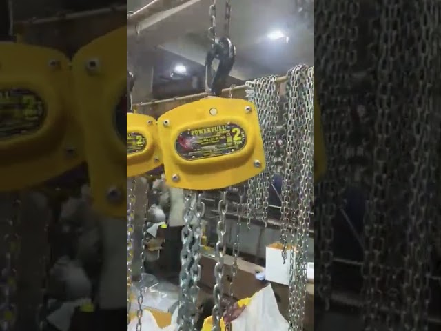 Chain Pulley Block - 5t Trolley Mounted 450mm Beam Size Cpb Monoblock ...