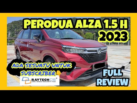 FULL REVIEW PERODUA ALZA 1.5 H 2023