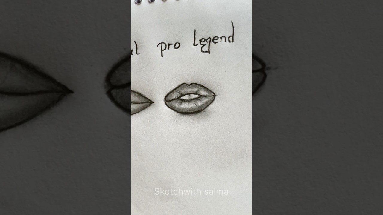 How to draw lips #howtodraw #drawing #shorts #art #drawingtutorial #pov