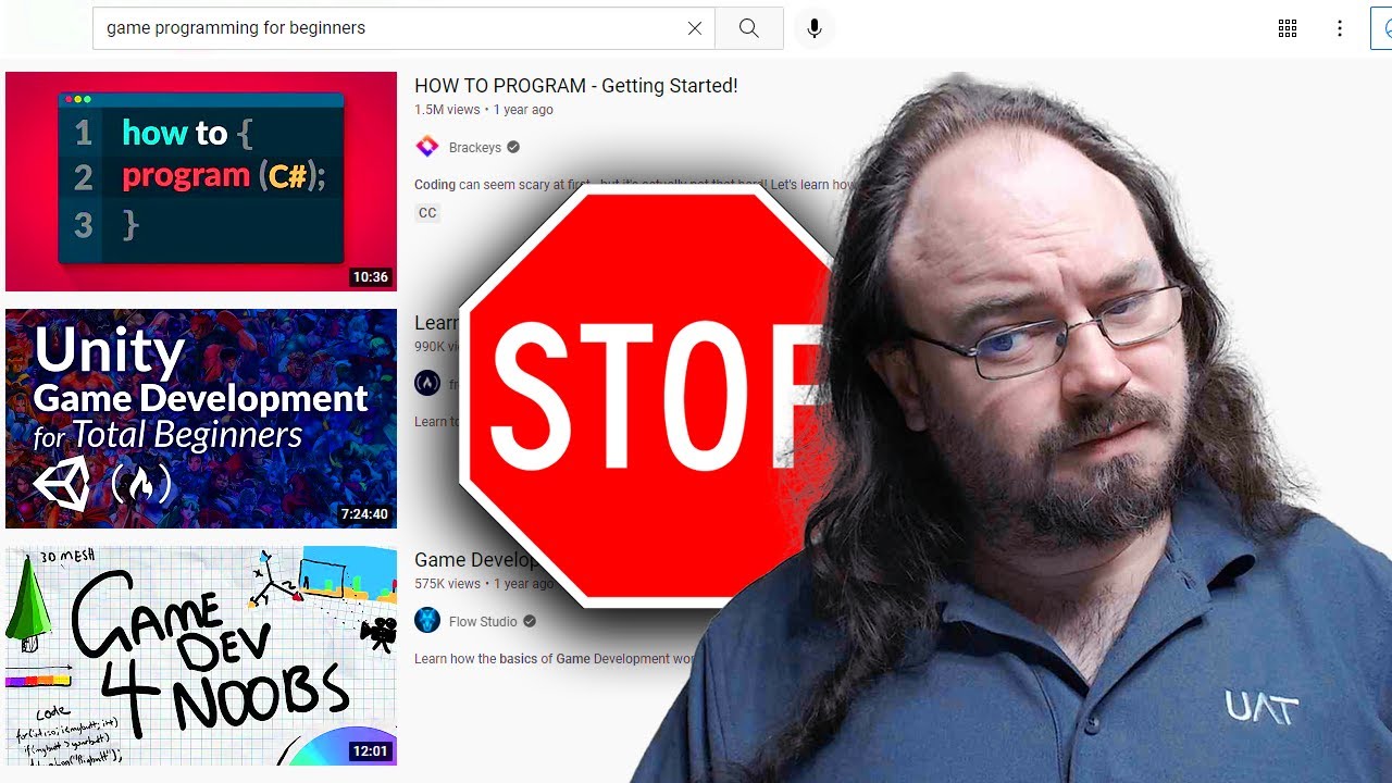 How Game Programming Tutorials Make You Bad At Programming