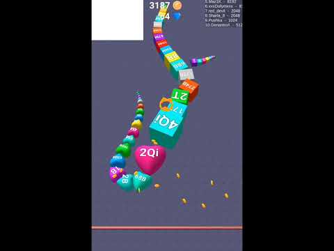 Cube Arena 2048 Reach the end of the game #shorts