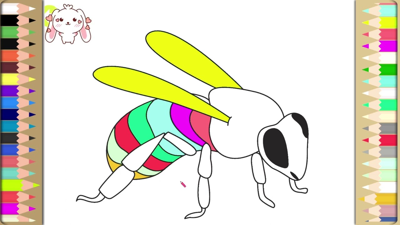 Coloring Bees - Get Buzzing with These Adorable Bee Coloring Pages!
