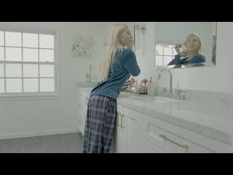 Jo & Bette Women’s Pajama Lounge Set – Fleece Pants, Cotton Top