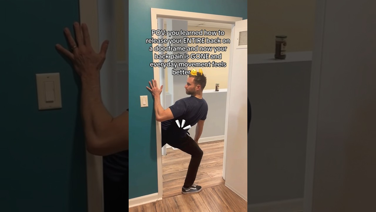 Release your ENTIRE back In SECONDS at home with this simple stretch!