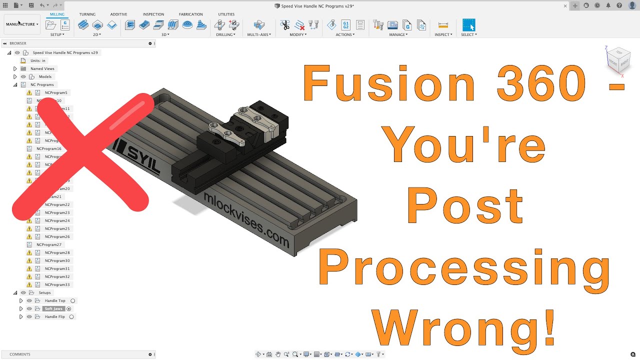 Fusion 360 Post Processing Demystified