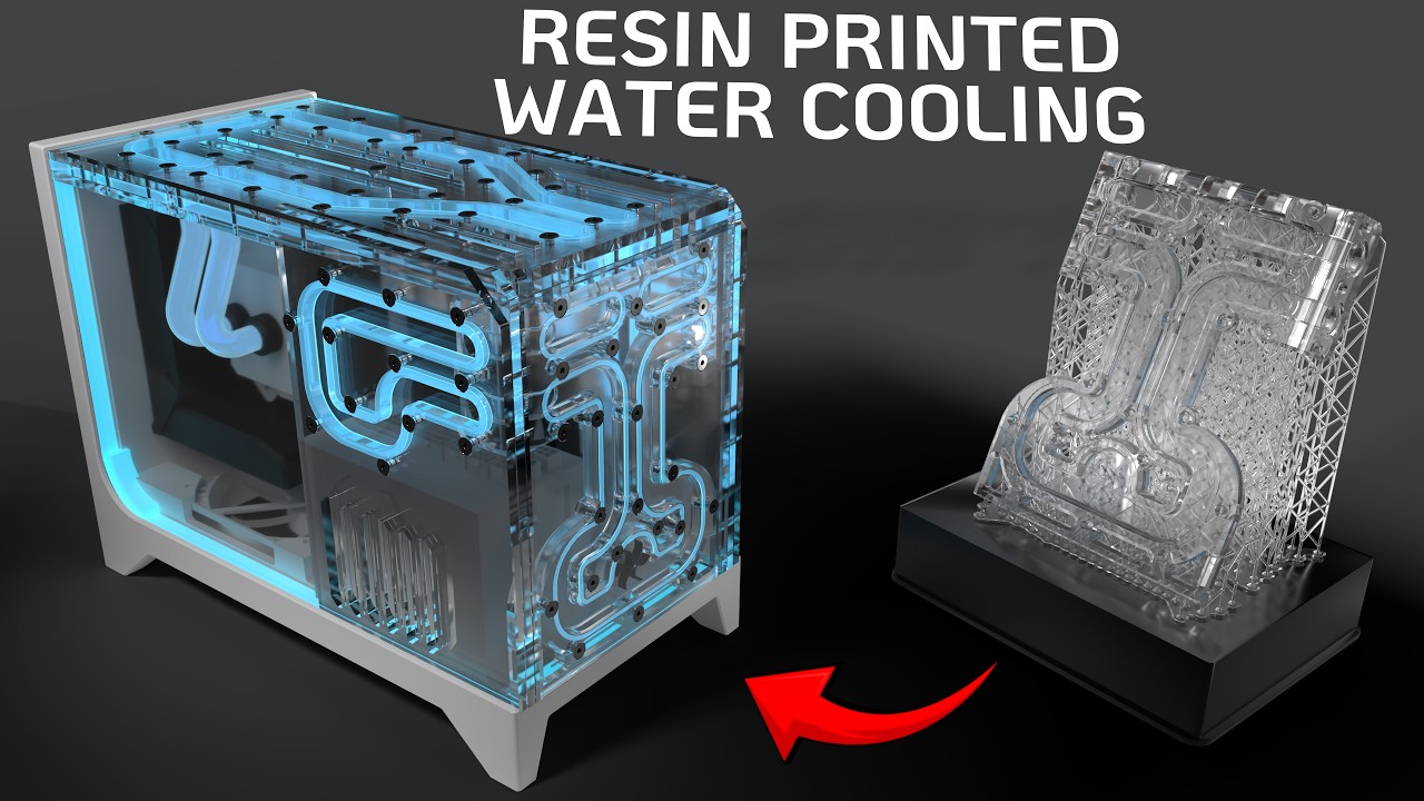 What If the PC Case IS the Water Cooling Loop?