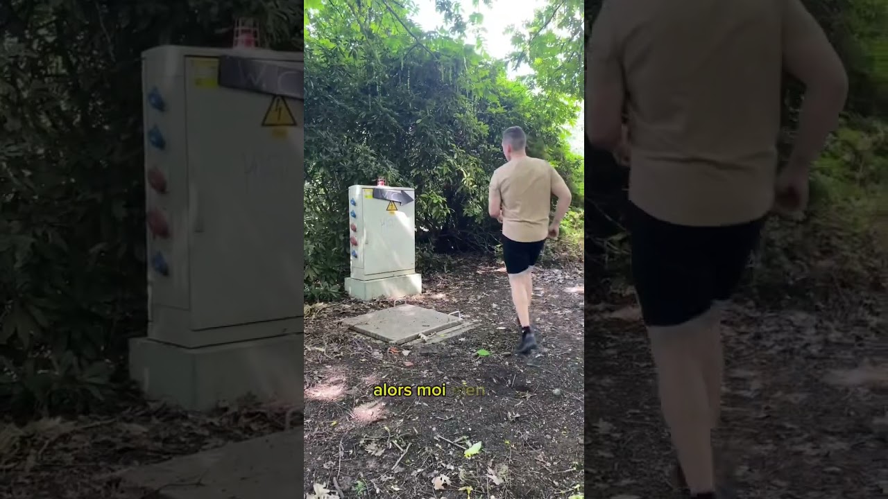 Peeing in the woods 😂 #peeing #humor #nature