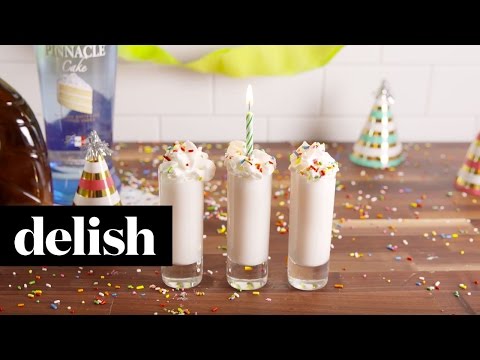 Best Birthday Cake Shots - How to Make Birthday Cake Shots