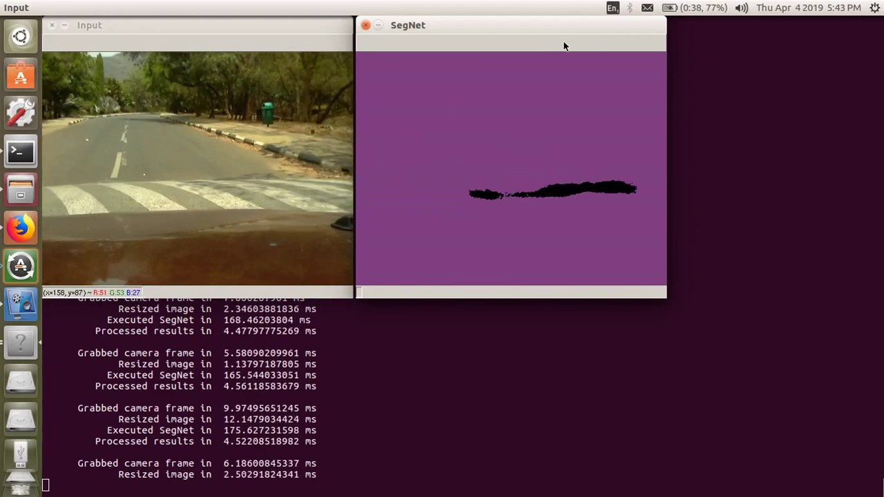 Real-time Speed Bump detection using Image Segmentation for Autonomous Vehicles