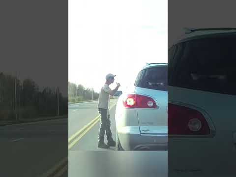 Distracted Driver Gets OWNED For Texting ⚠️