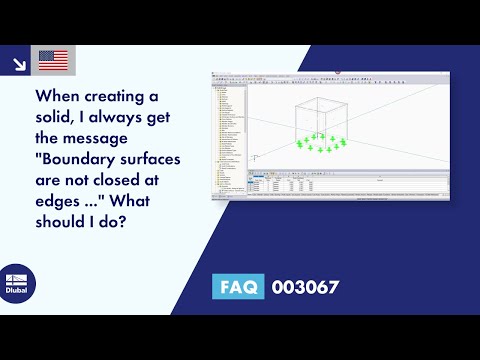 FAQ 003067 | When creating a solid, I always get the message "Boundary surfaces are not closed at...