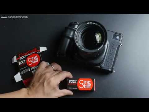 Loading, Shooting and Scanning : CinestillFilm 800 Tungsten