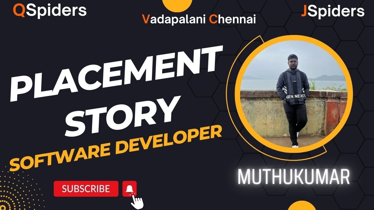 Success story of Mr.Muthukumar as a software Engineer  Qspiders vadapalani Chennai