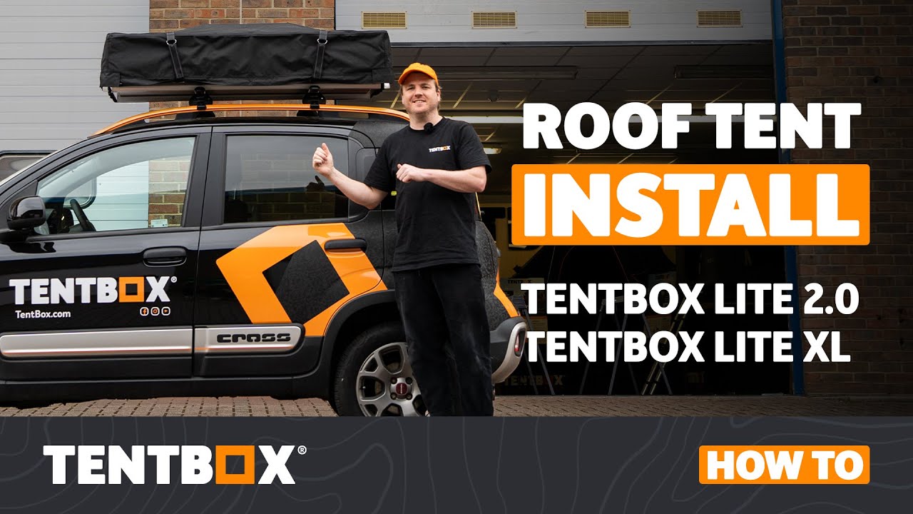 TentBox Lite XL Rooftop Tent 2025 - Norwich Camping & Leisure