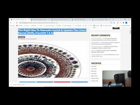 How To Properly Update The Linux Kernel - RHEL 8 (RHCSA 8, Lesson 17C)